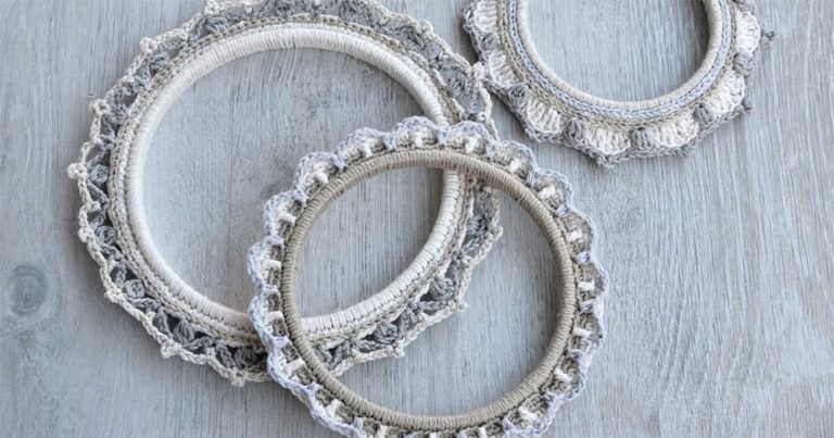 7 Ways to Decorate Your Embroidery Hoop - Little Lion Stitchery